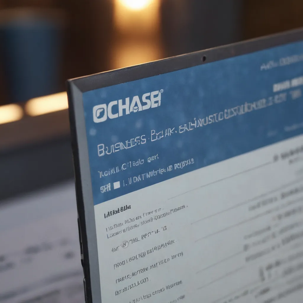 Chase Business Bank Statement Generator Guide